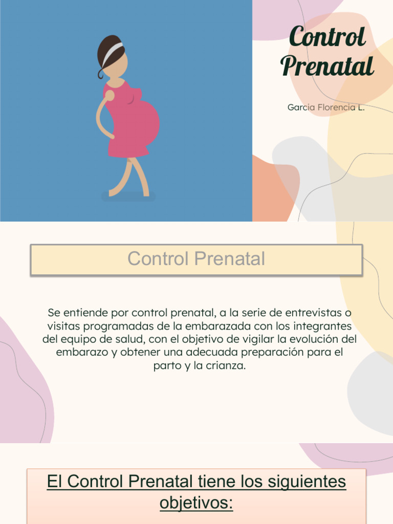 Control Prenatal | PDF | El embarazo | Diabetes gestacional