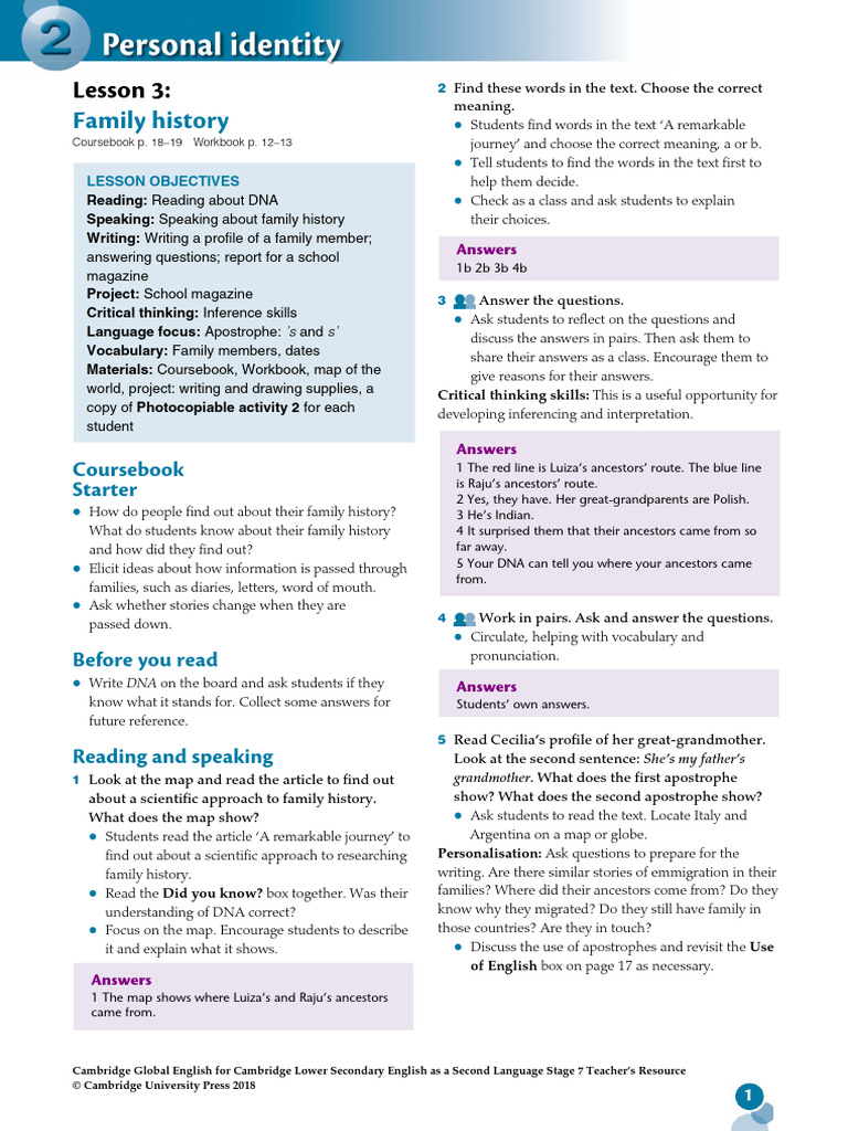 Lesson Plan 2 3 Personal Identity GE7 | PDF