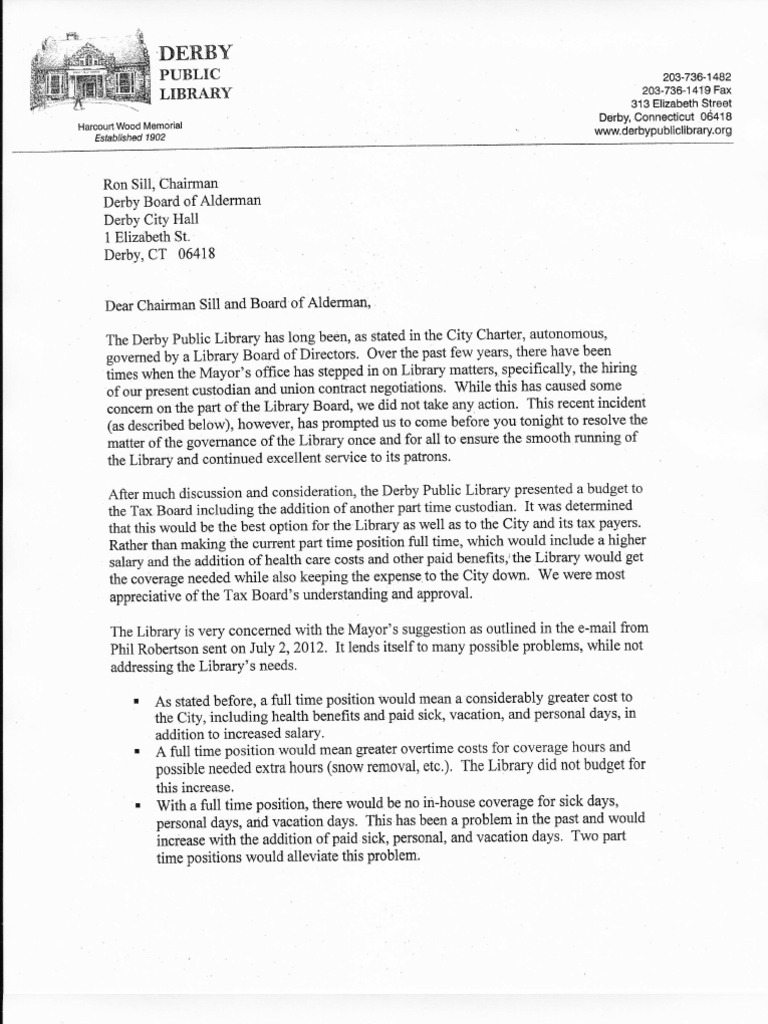 Library Letter | PDF | Economies | Government