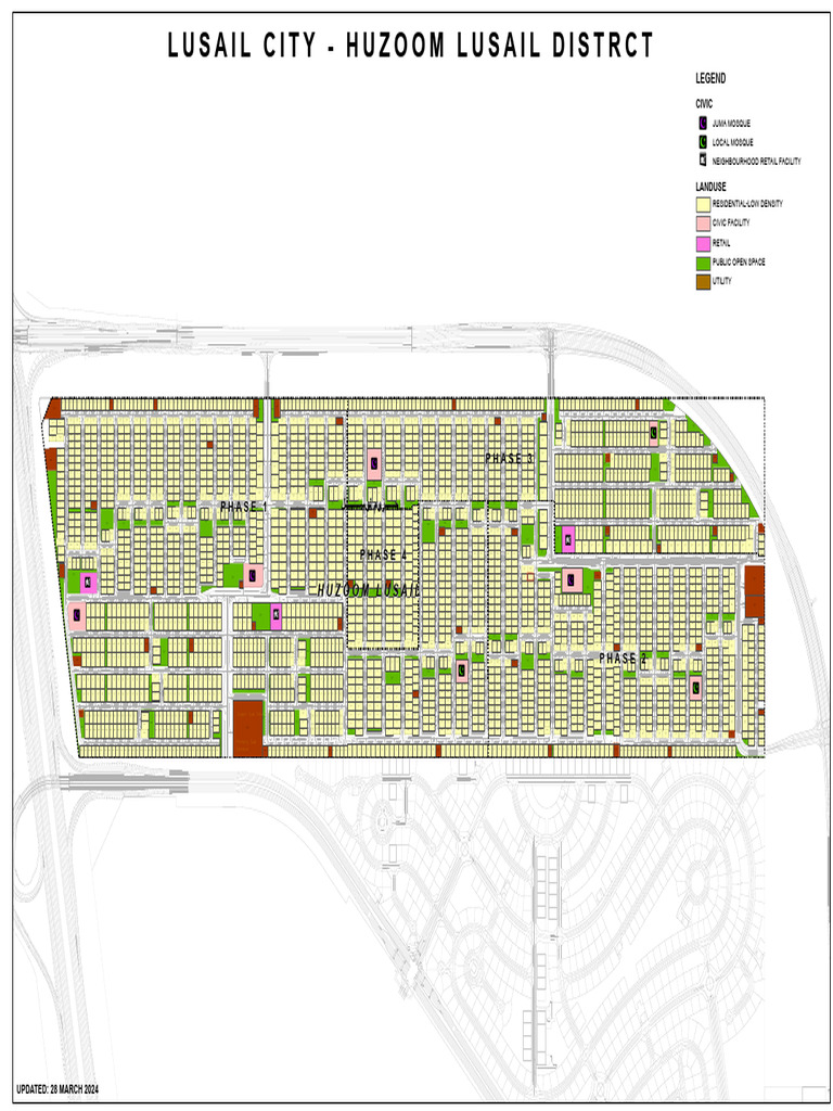 Huzoom Lusail - Masterplan | PDF