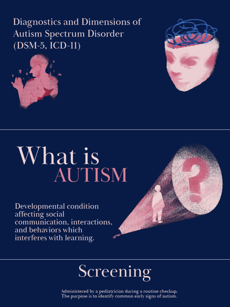 Diagnostics and Dimensions Autism | PDF