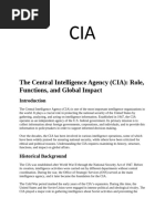 CIA Organizational Structure Overview | PDF | Military Intelligence ...