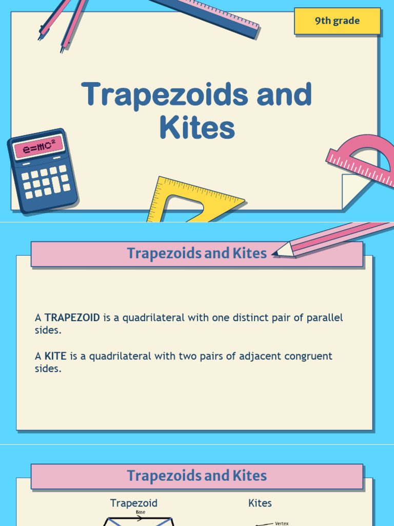 28 Trapezoids and Kites | PDF