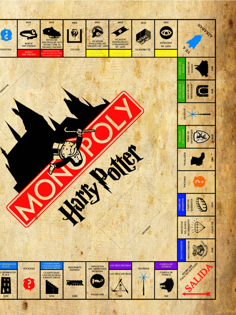 Tablero Harry Potter | PDF
