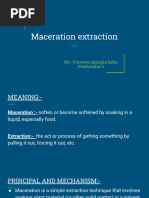 Neem Leaf Extraction via Maceration | PDF | Filtration | Solvent