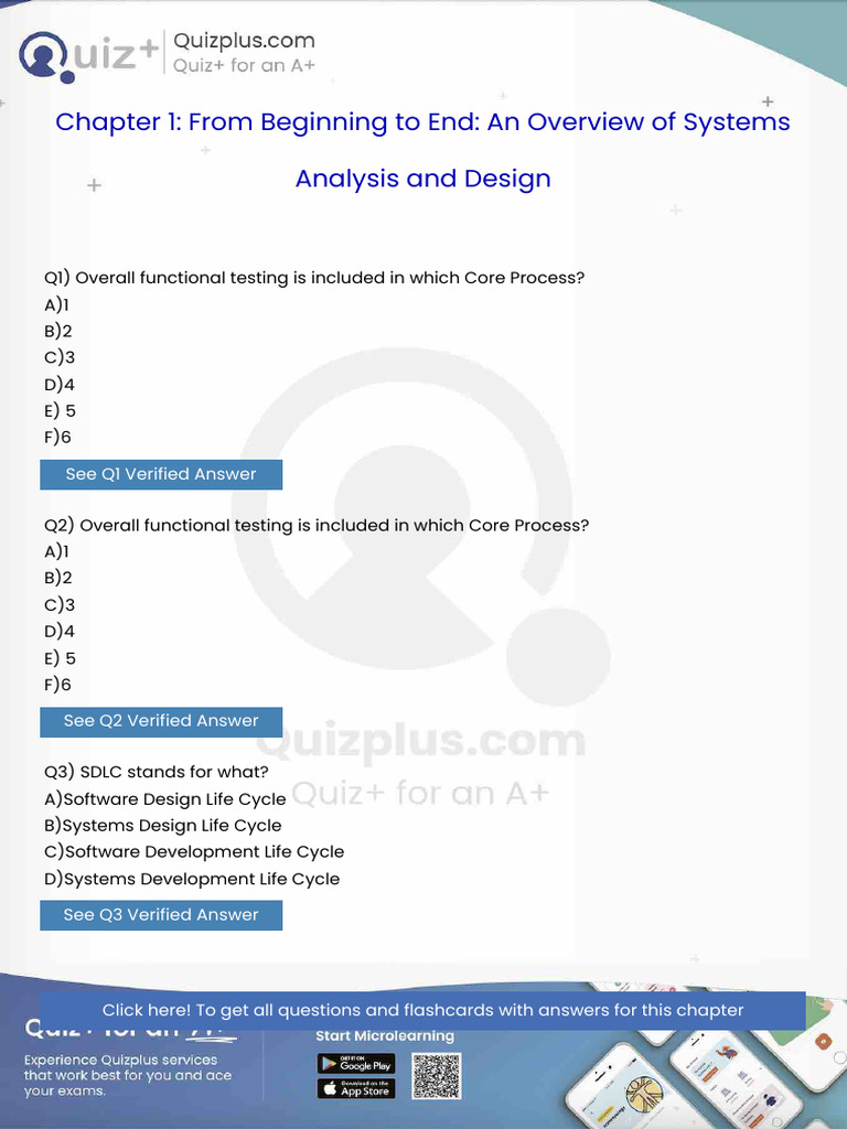 Overall Functional Testing is Included in Which Core Process | PDF ...