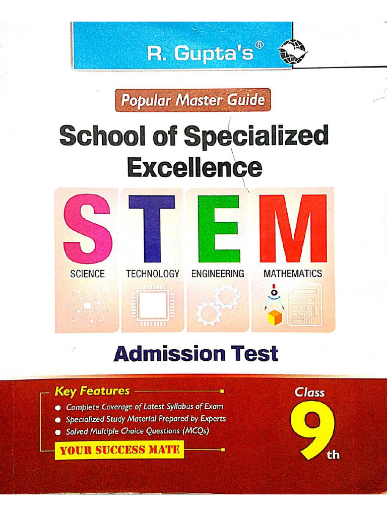 Sose Stem Book For Class 9 Compress | PDF