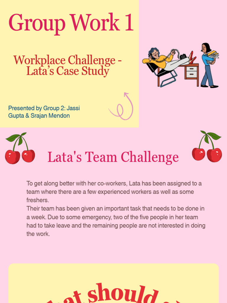 Presentation - Group Work Activities | PDF