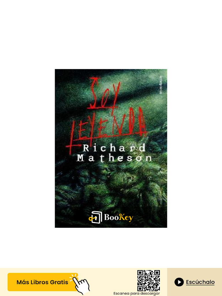 Soy Leyenda PDF | PDF | Vampiros | Soledad