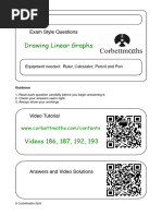 Drawing Quadratics with Corbettmaths | PDF