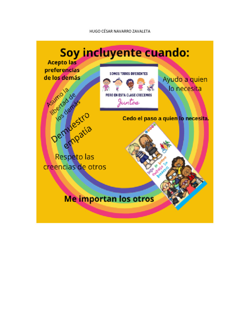 Decalogo de Inclusion | PDF