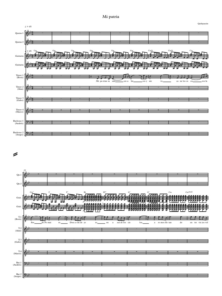 Mi Patria Solm | PDF