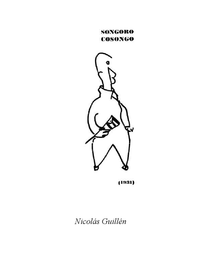 Guillen Nicolas - Songoro Cosongo | PDF | Cuba | Naturaleza