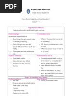 Lesson Plan Housekeeping | PDF | Housekeeping | Lesson Plan