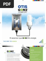Ascensor Otis Gen2 Flex: Innovación Ecológica | PDF | Ascensor | Science