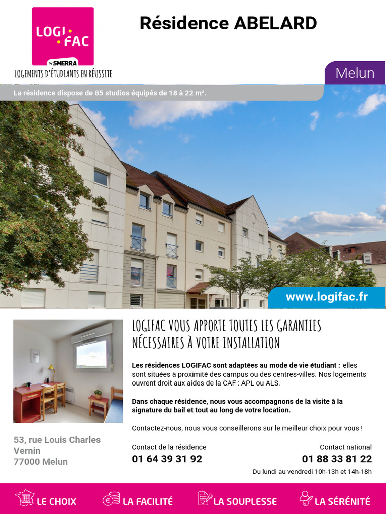 La Residence Etudiante Abelard Melun | PDF