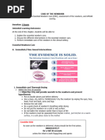 Mummy Restraint Procedure for Newborns | PDF