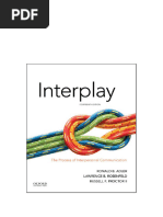 Interpersonal Communication Book 16th Ed. | PDF | Communication ...