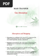 Gas Absorption PDF | PDF | Gases | Solution