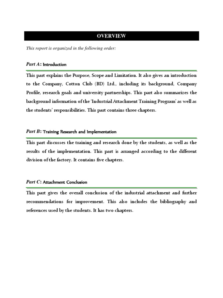 Part A: Introduction: This Report Is Organized in The Following Order | PDF