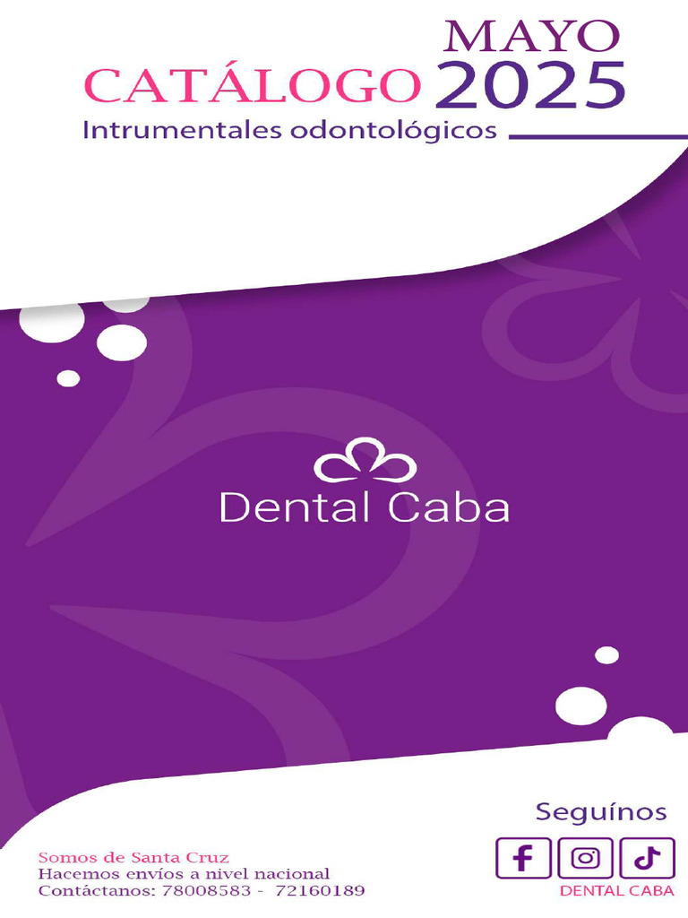 Catálogo Dental Caba 2025 MAYO. | PDF | Ortodoncia