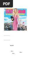 Legally Blonde Jr. Musical Script | PDF