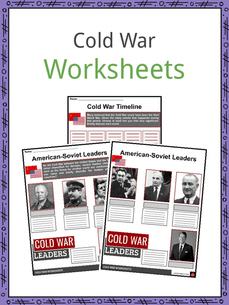Cold War Worksheets | PDF | Cold War | Fidel Castro