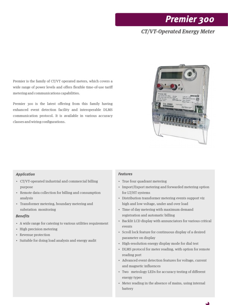 Premier 300 | Mains Electricity | Transformer