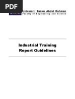 2 Industrial Training Report Format | PDF | Engineering | Learning