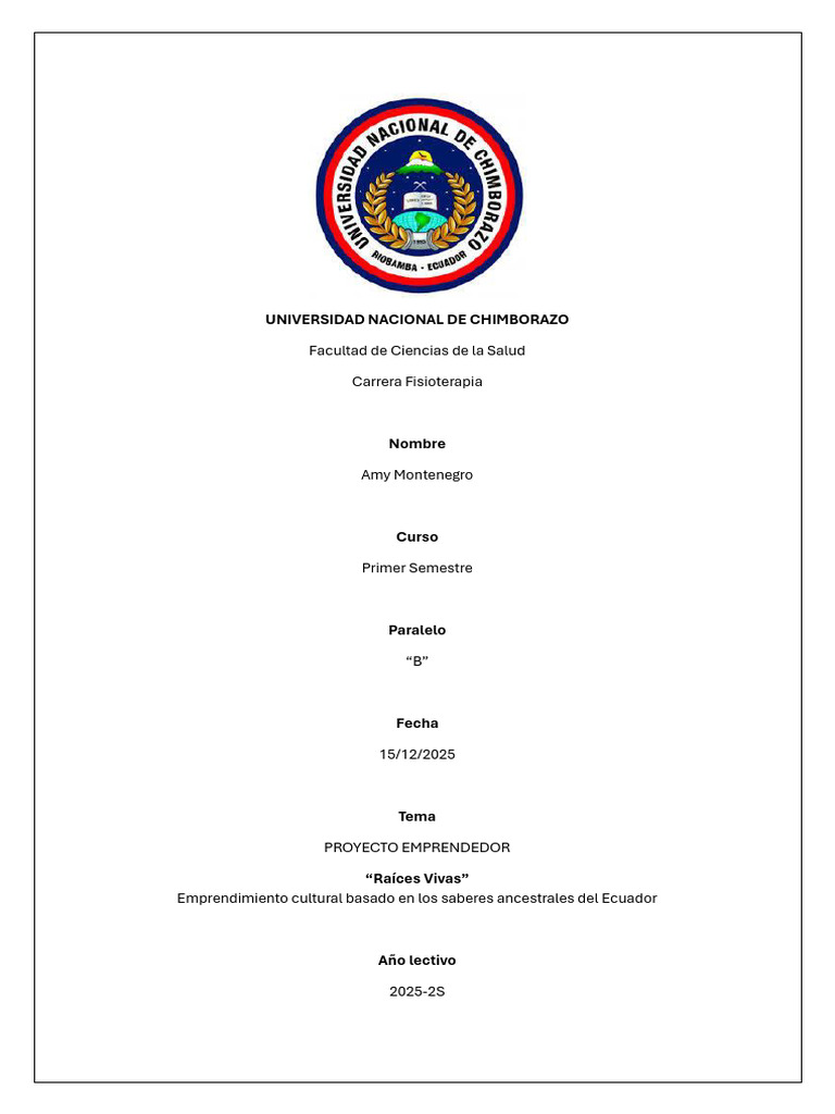 Montenegro - Amy - SABERES ANCESTRALES DEL ECUADOR | PDF ...