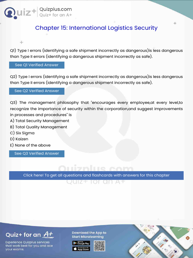 Type I Errors Identifying A Safe Shipment Incorrectly As Dangerousis ...
