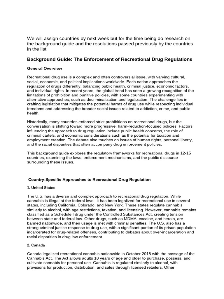 MUN Background | PDF