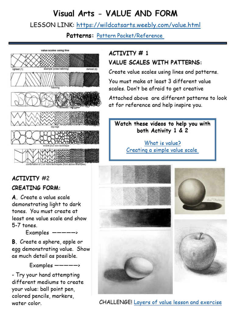 Value and Texture | PDF
