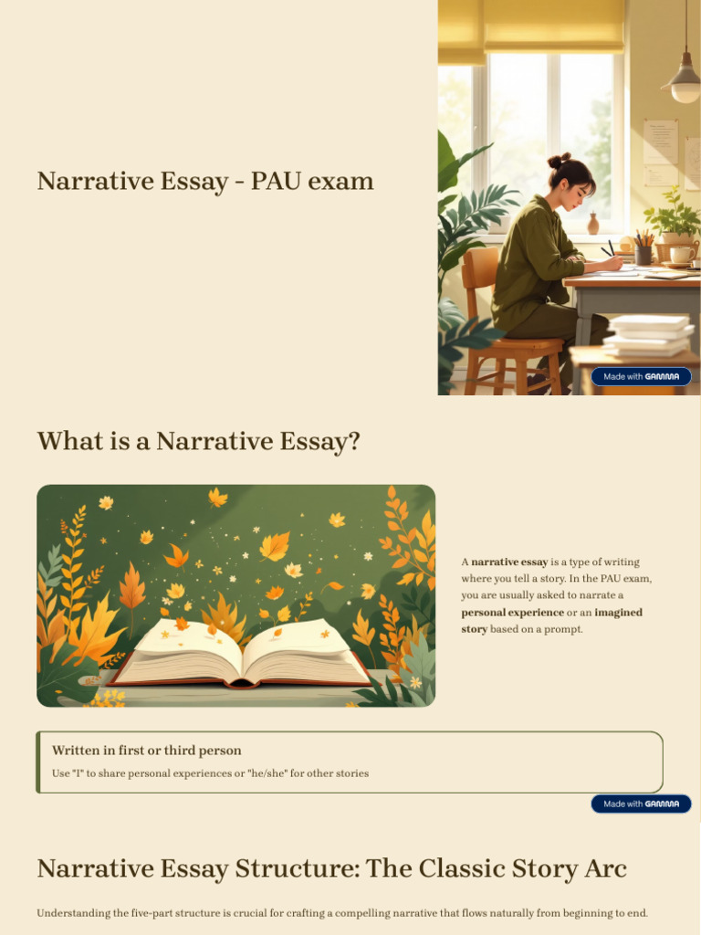 Narrative Essay Structure | PDF | Narrative | Essays