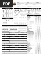 Merp Character Sheet PDF | PDF
