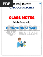 Physiographic Regions of Odisha Explained | PDF | Landscape | Geology