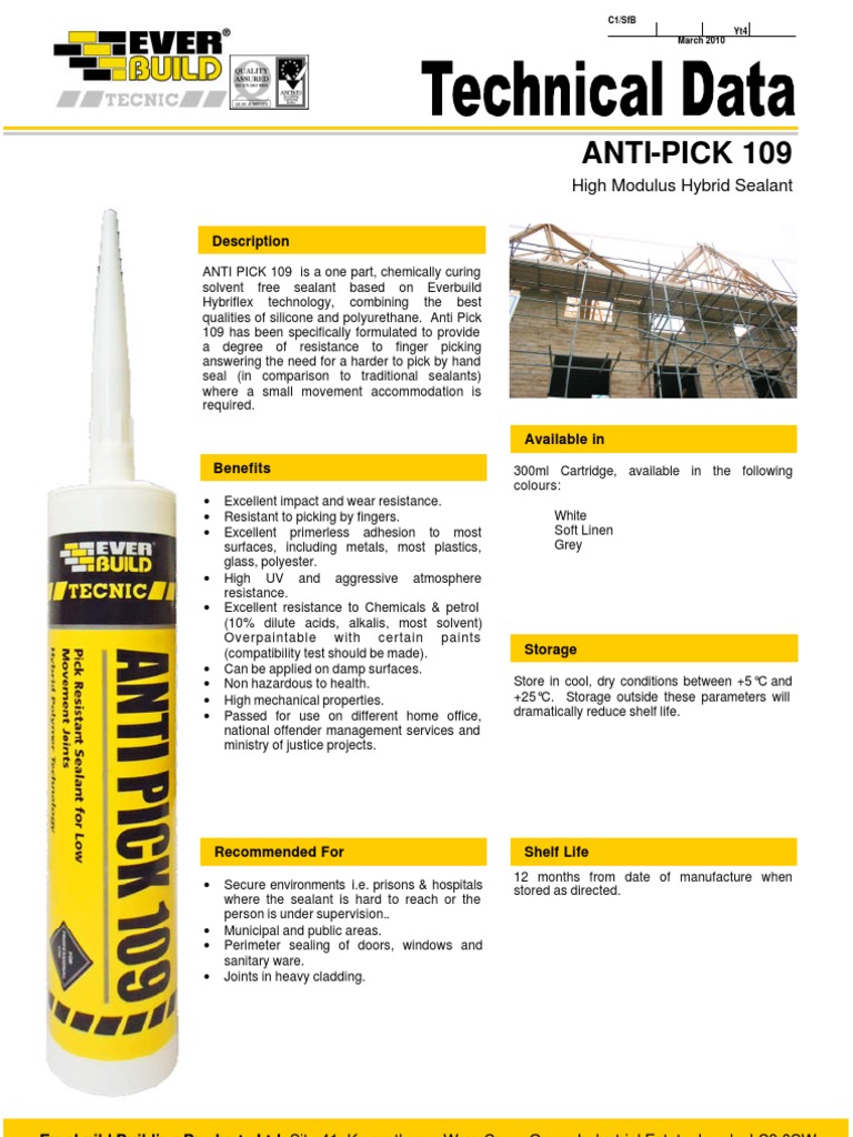 Anti-Pick-109 | Silicone | Paint