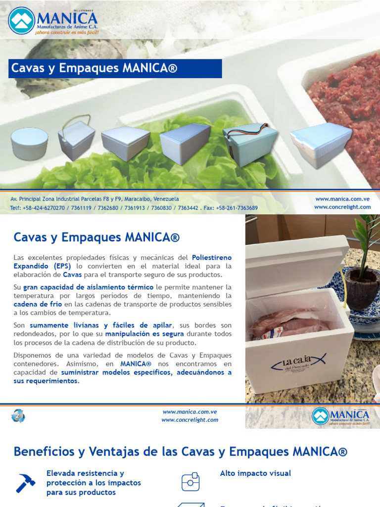 PP CAVAS Y EMPAQUES MANICA 10 2021 | PDF