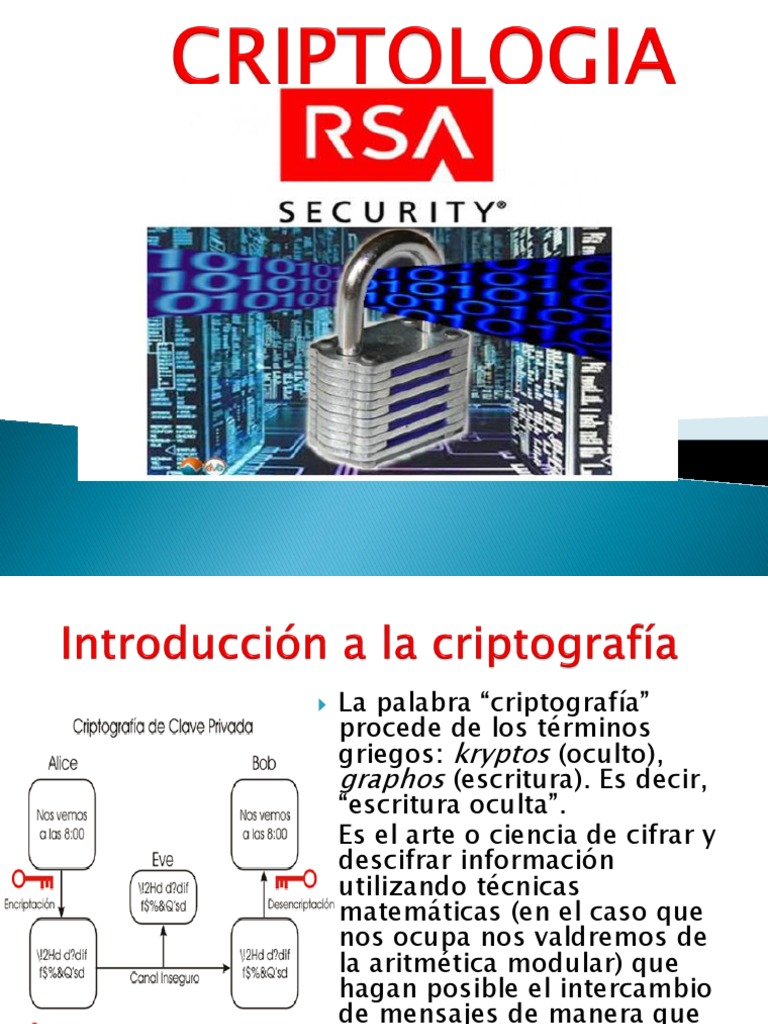Criptologia Rsa | Clave (criptografía) | Criptografía | Prueba gratuita de 30 días | Scribd