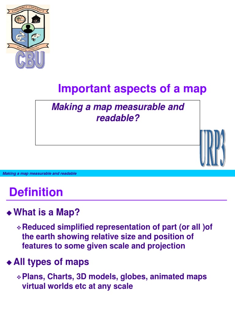 Making A Map Measurable | PDF | Map | Latitude