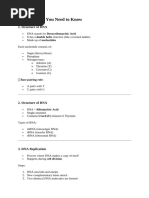 Grade 12 Life Sciences Term 1 Notes | PDF | Dna | Rna