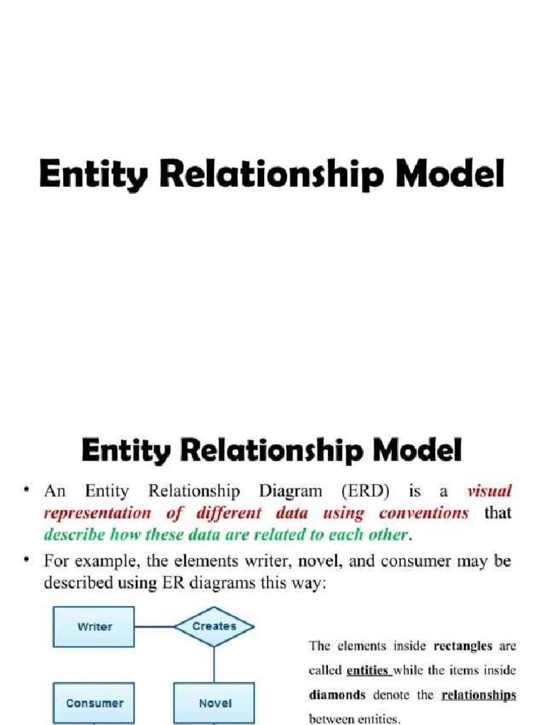 Unit-1 ER - Diagram - Faculty | PDF