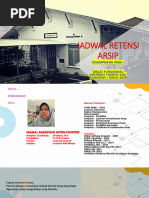 Contoh Formulir Jadwal Retensi Arsip | PDF