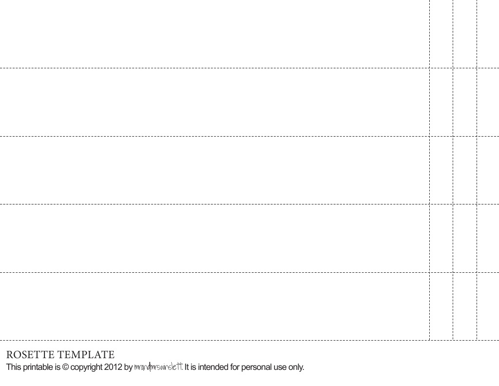 Rosette Template | PDF