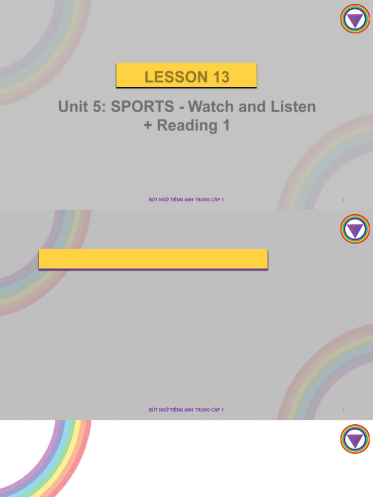 Lesson 13 - BNTC1 | PDF