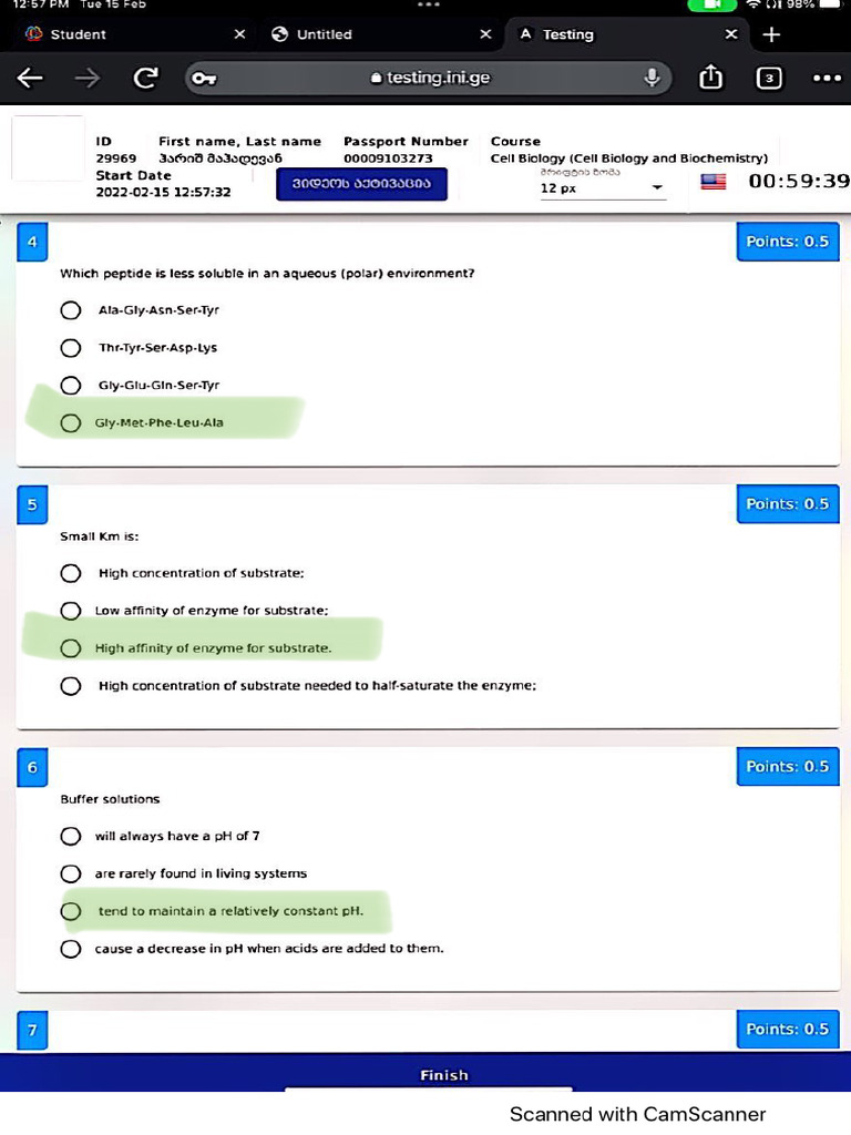 Bio Chem and Cell-2 | PDF