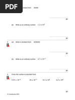 Writing 37341000000 in Standard Form | PDF | Tests | Qualifications