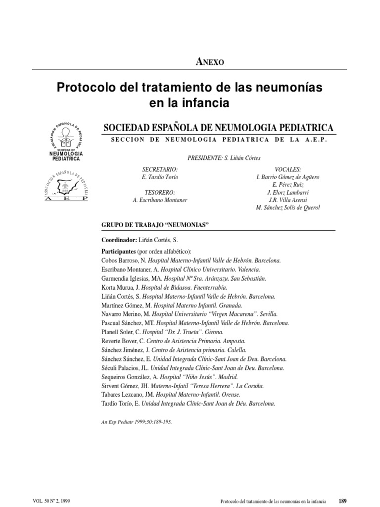 Protocolo Neumonia | PDF