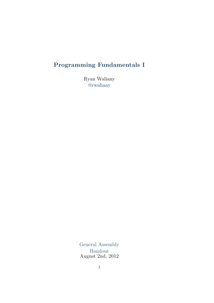 Programming Fundamentals I: Ryan Waliany | PDF | Secure Shell | Shell (Computing)