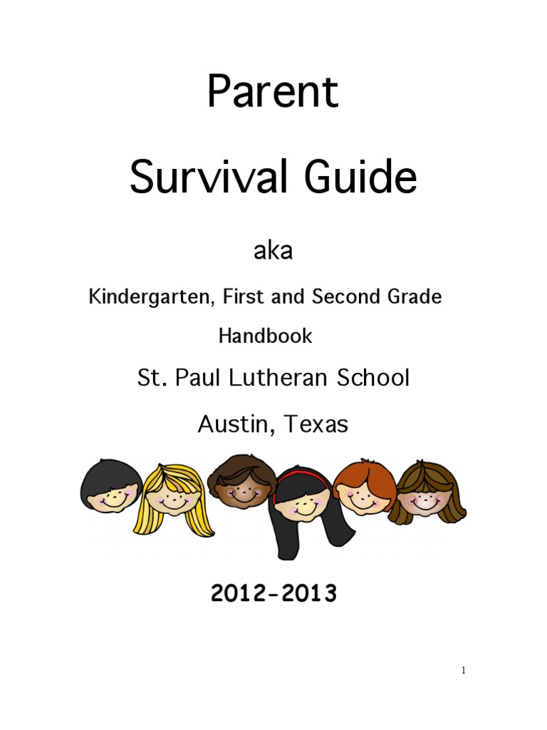 St. Paul Parent Survival Handbook | PDF | Schools | Teaching And Learning